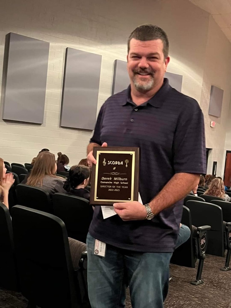 SCOBDA Director of the Year | Comanche Public Schools